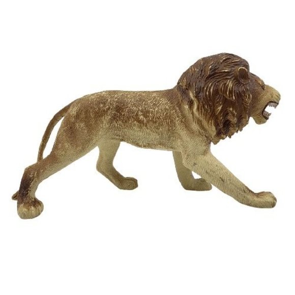 Toys | Safari Junglee Zoo Wild Life Animal Plastic Brown Roaring Lion ...